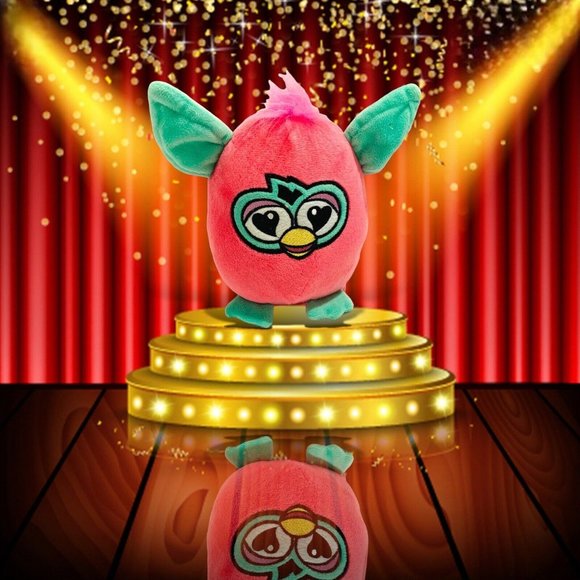 toy factory | Toys | Hasbro Furby Toy Factory 6 Inch Pink Plush Stuffed ...